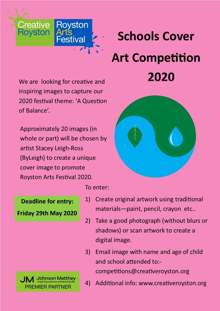 Cover Art Poster 2020 Final | THE HOME OF ROYSTON ARTS FESTIVAL