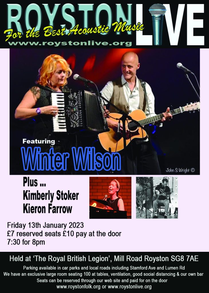 Ticketing update | THE HOME OF ROYSTON ARTS FESTIVAL